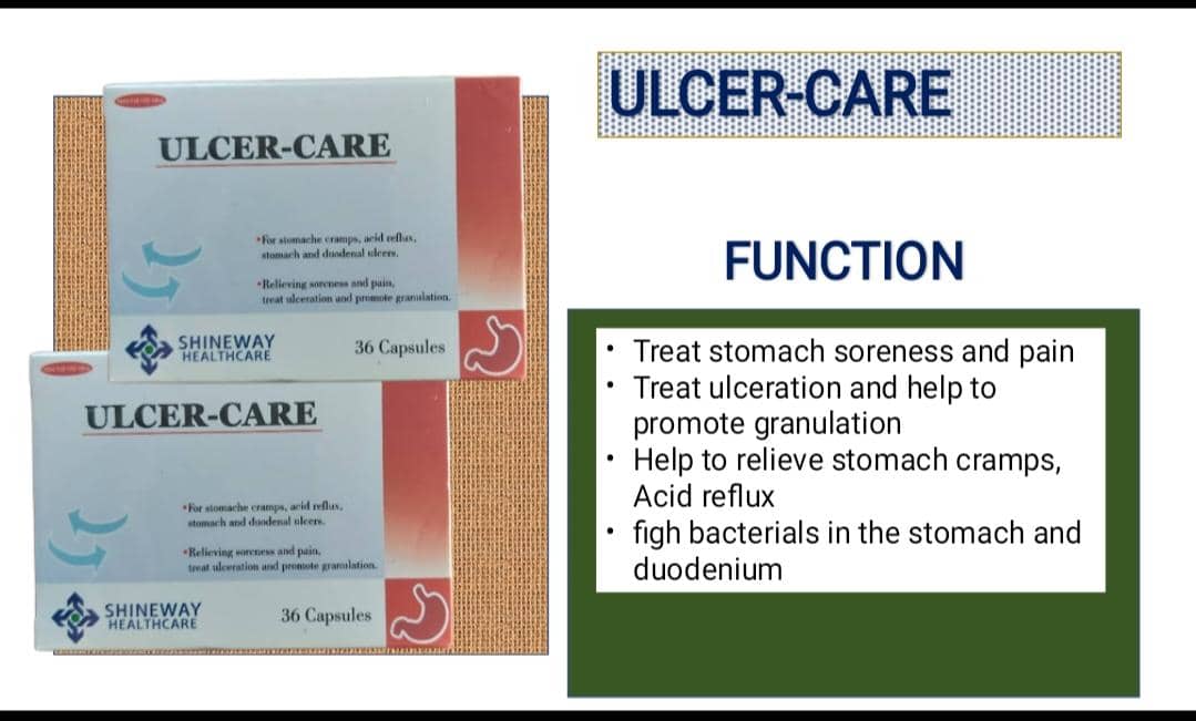 ULCER-CARE: Fast-Acting Relief For Stomach Cramps, Acid Reflux, And ...