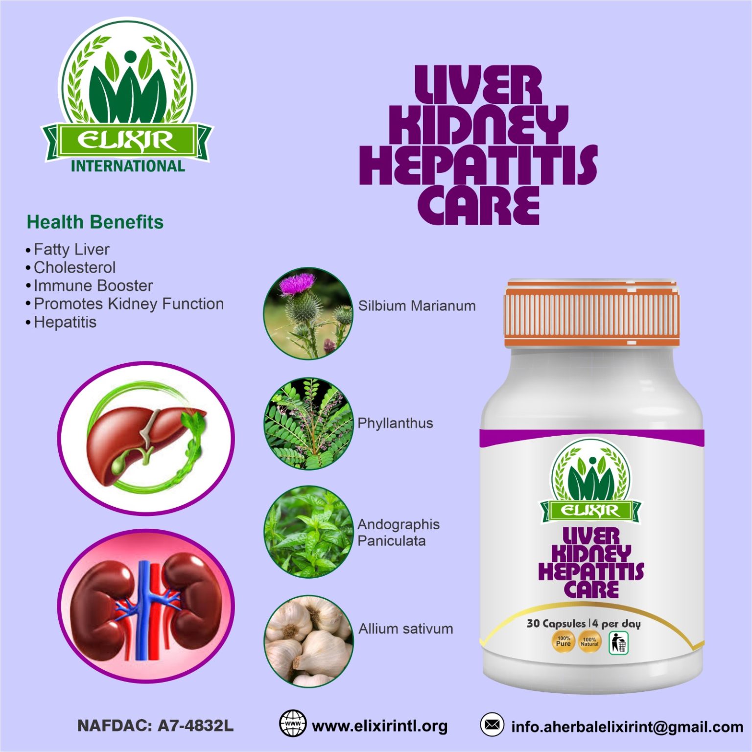 Liver Detox Supplement Nigeria – Kidney & Hepatitis Care